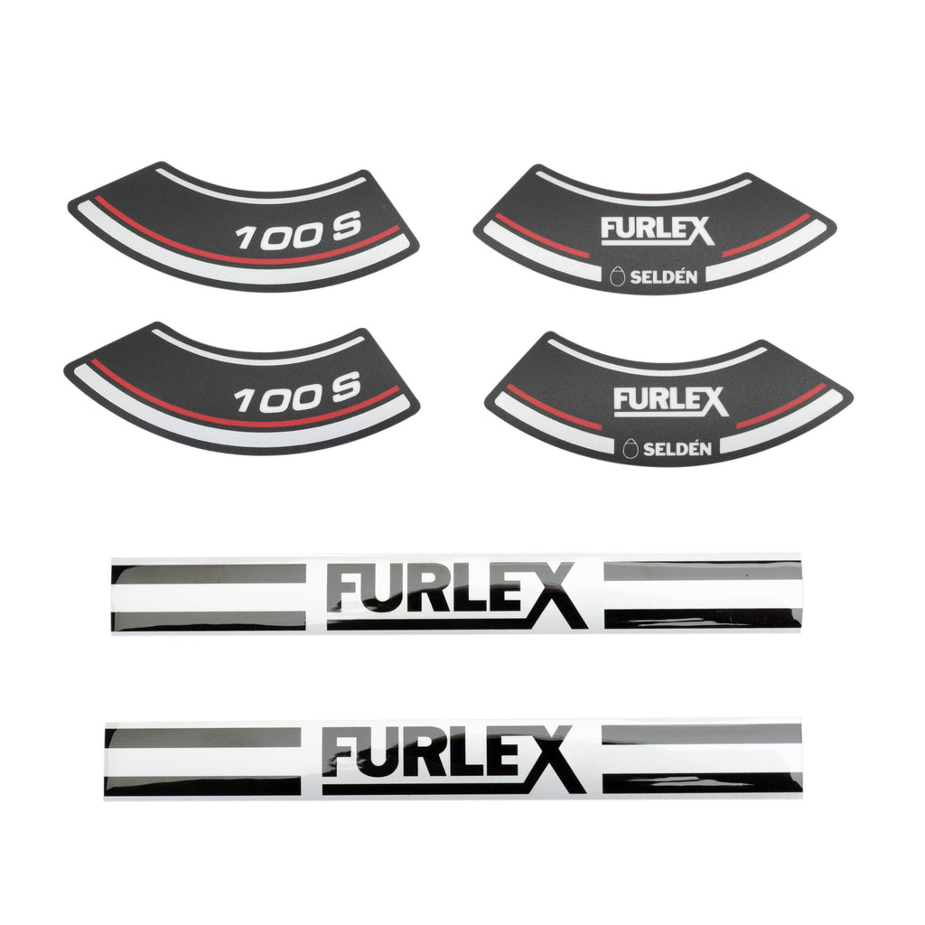 Labels for Furlex 100S – Seldén Mast Inc