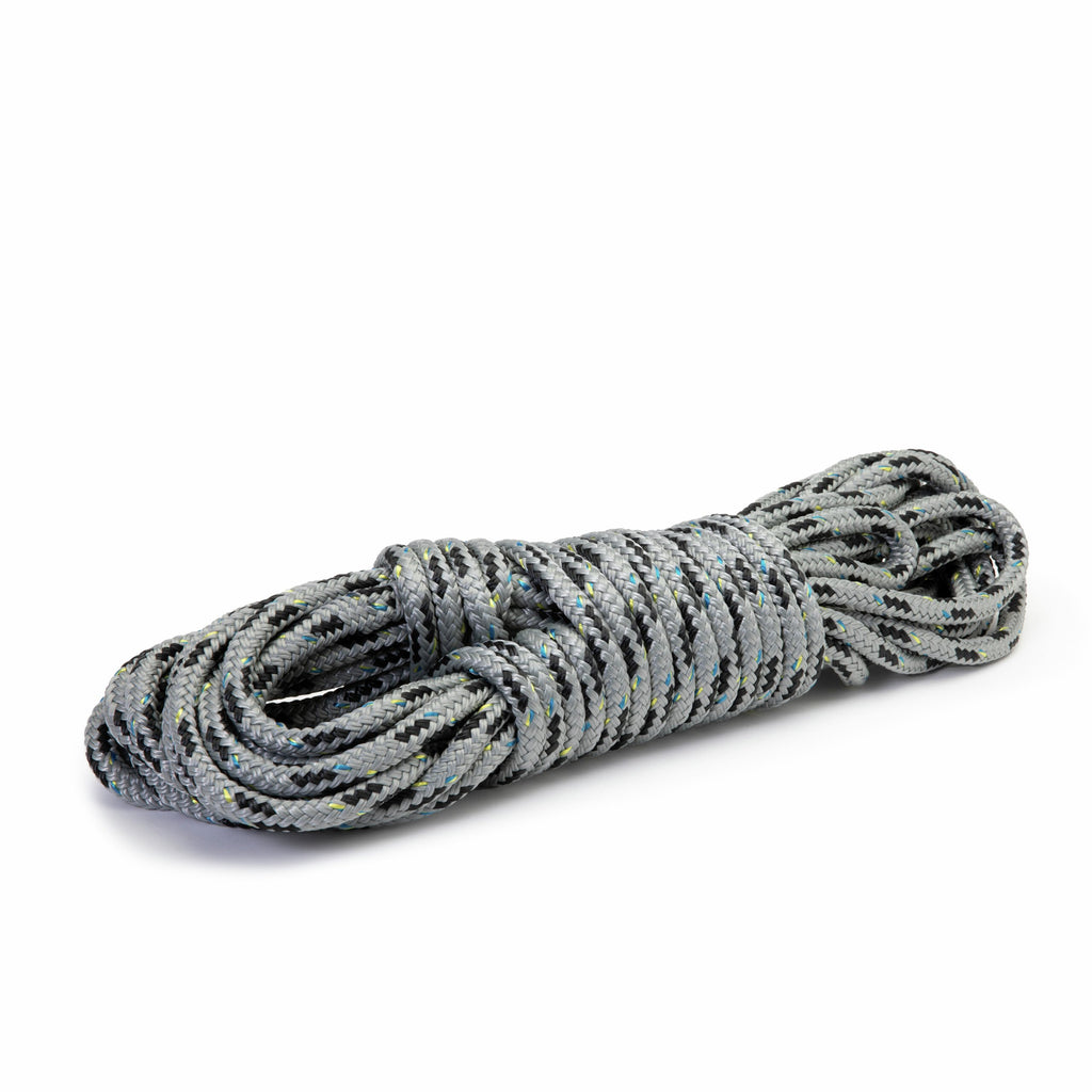 Endless furling line, ø12 mm / 2x5000 mm, 16 plait Polyester, Grey/Bla ...