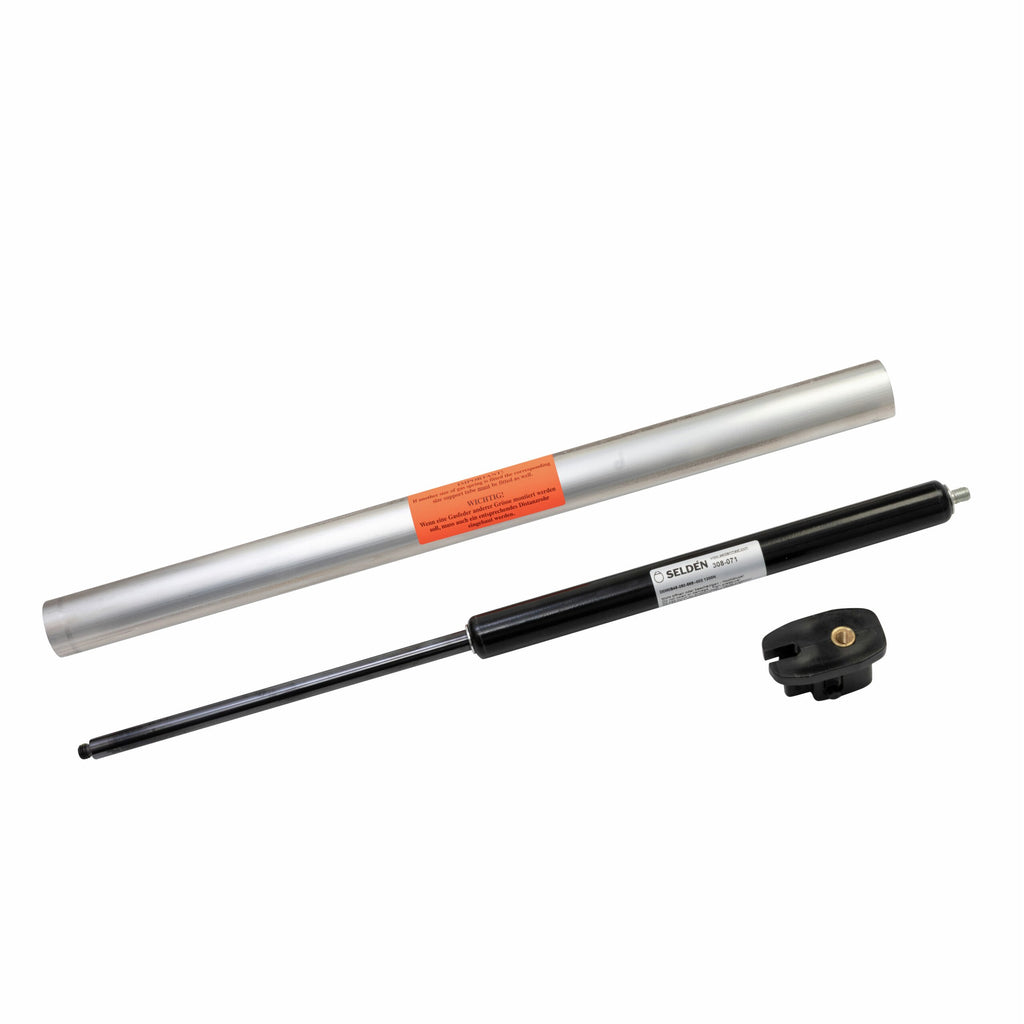 Gas-spring kit for Rodkicker 20 - 5000 N gas-spring, end plug and spac ...