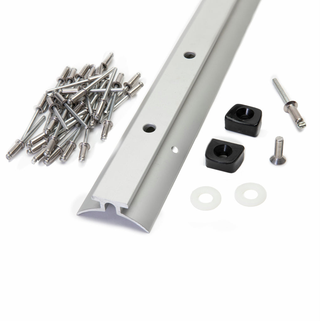 Spinnaker pole track, T-25, 1700 mm, for radius R34 masts – Seldén Mast Inc