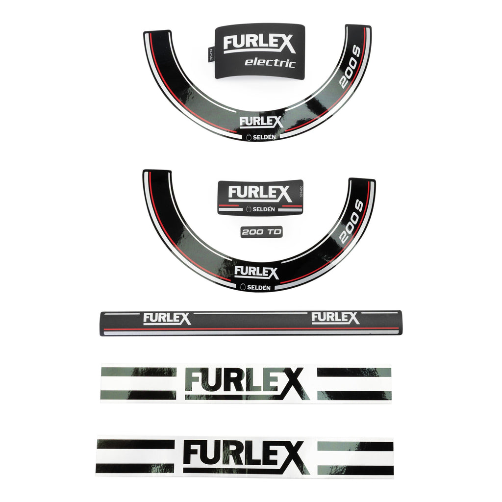 Labels for Furlex 200 S/TD/E – Seldén Mast Inc