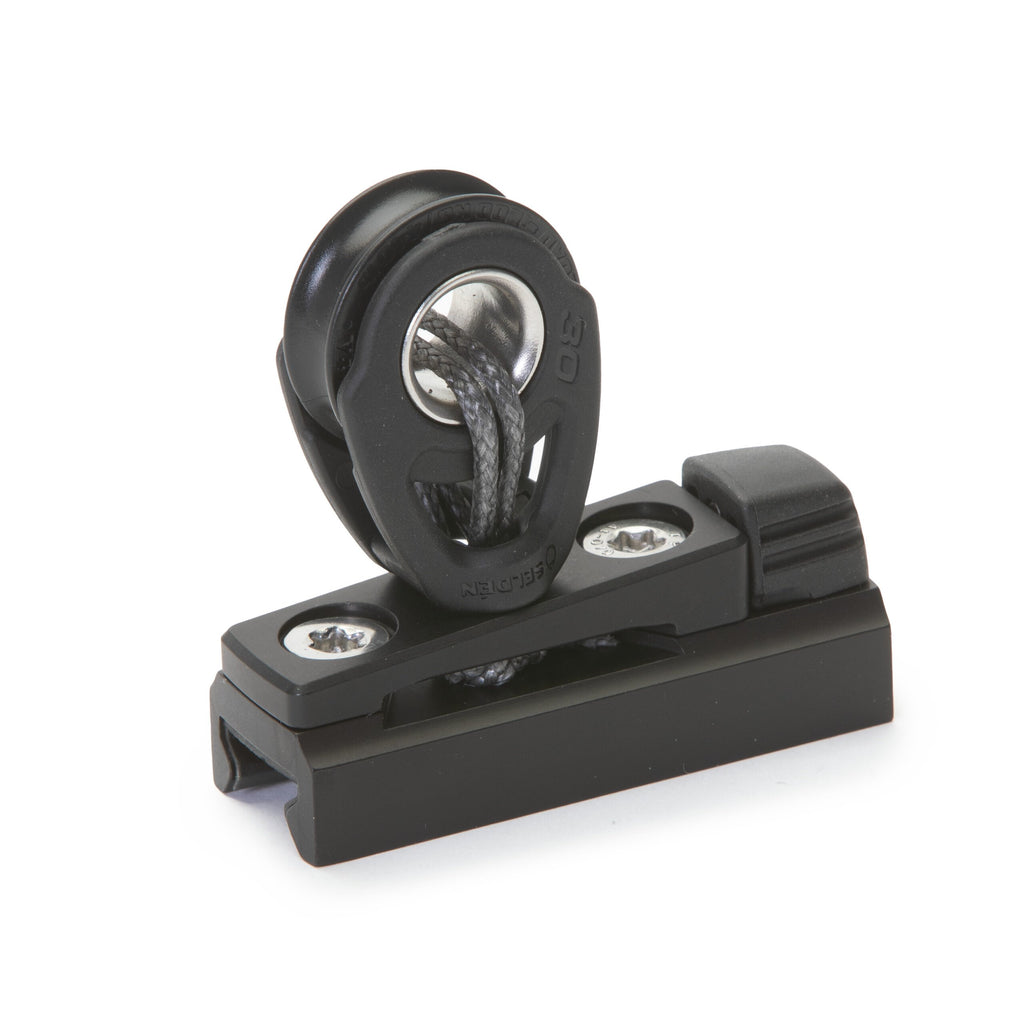 System 15 - Jib Car with Pinstop and Tie-On BBB30 block – Seldén Mast Inc