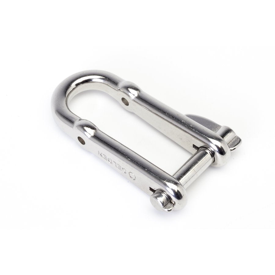 Key-shackle in Forged stainless 316 steel, M8x19x60 mm – Seldén Mast Inc