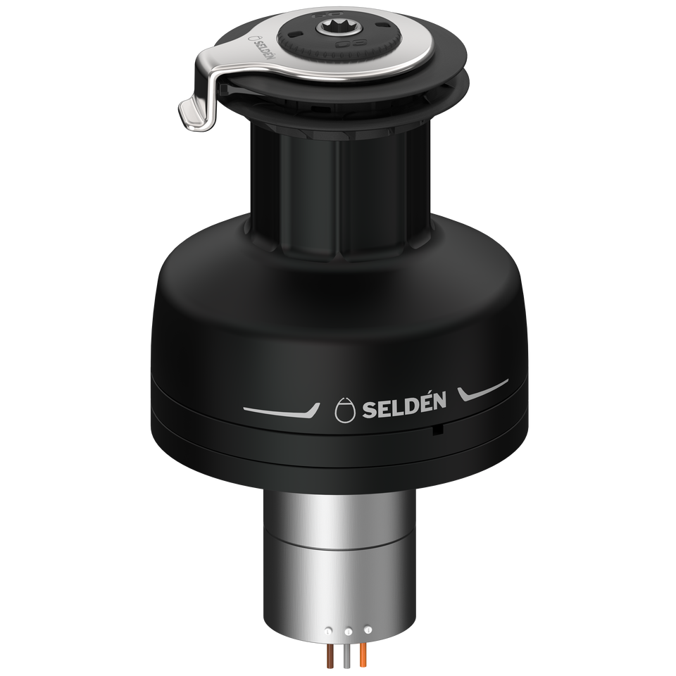 Electric winch, Size E60 - 3-speed and Self-tailing – Seldén Mast Inc