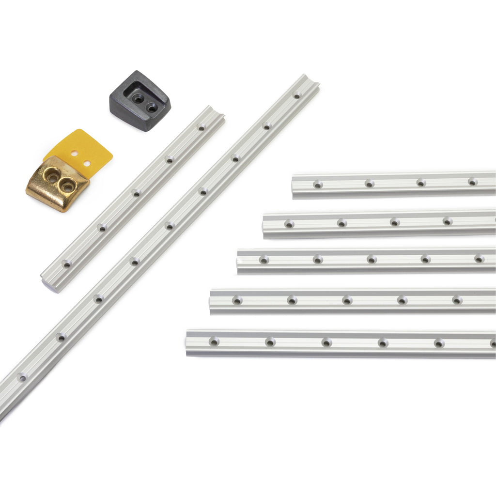 Set of RCB 22 tracks excluding connectors and fastenings - Length 1285 ...