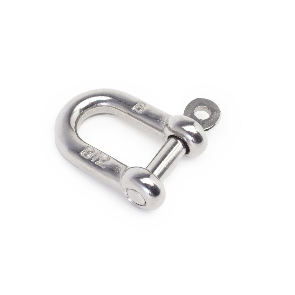 D-shackle, M8x16x28, captive pin – Seldén Mast Inc