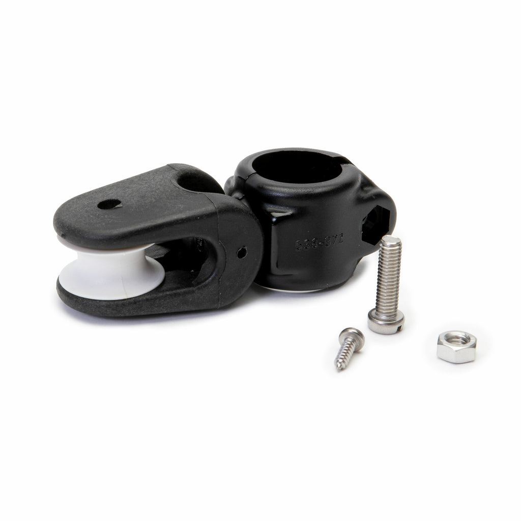 Polyamide Stanchion block for jib furling control line, For ø25 mm sta ...